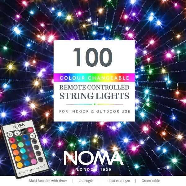 NOMA Colour Changing Remote Controlled String Lights – Cutler's Hardware